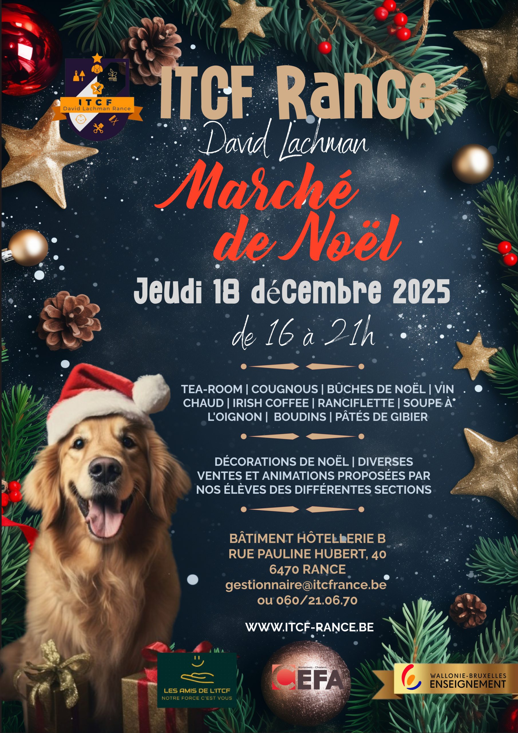 🎄 Succès pour notre marché de Noël 2025 - ITCF Rance - Institut ...